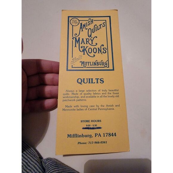 Bedding | Vintage Brochure Travel Pamphlet Booklet Handout Vtg Mary ...